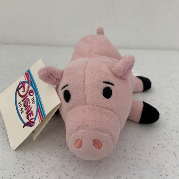Disney | Toys | Nwt Disney Toy Story Hamm Piggy Bank Pig Mini 7 Bean ...